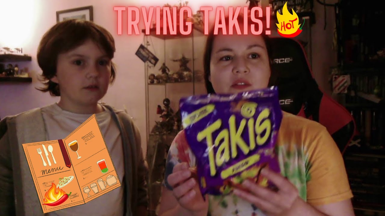 Trying Takis For The First Time! - YouTube