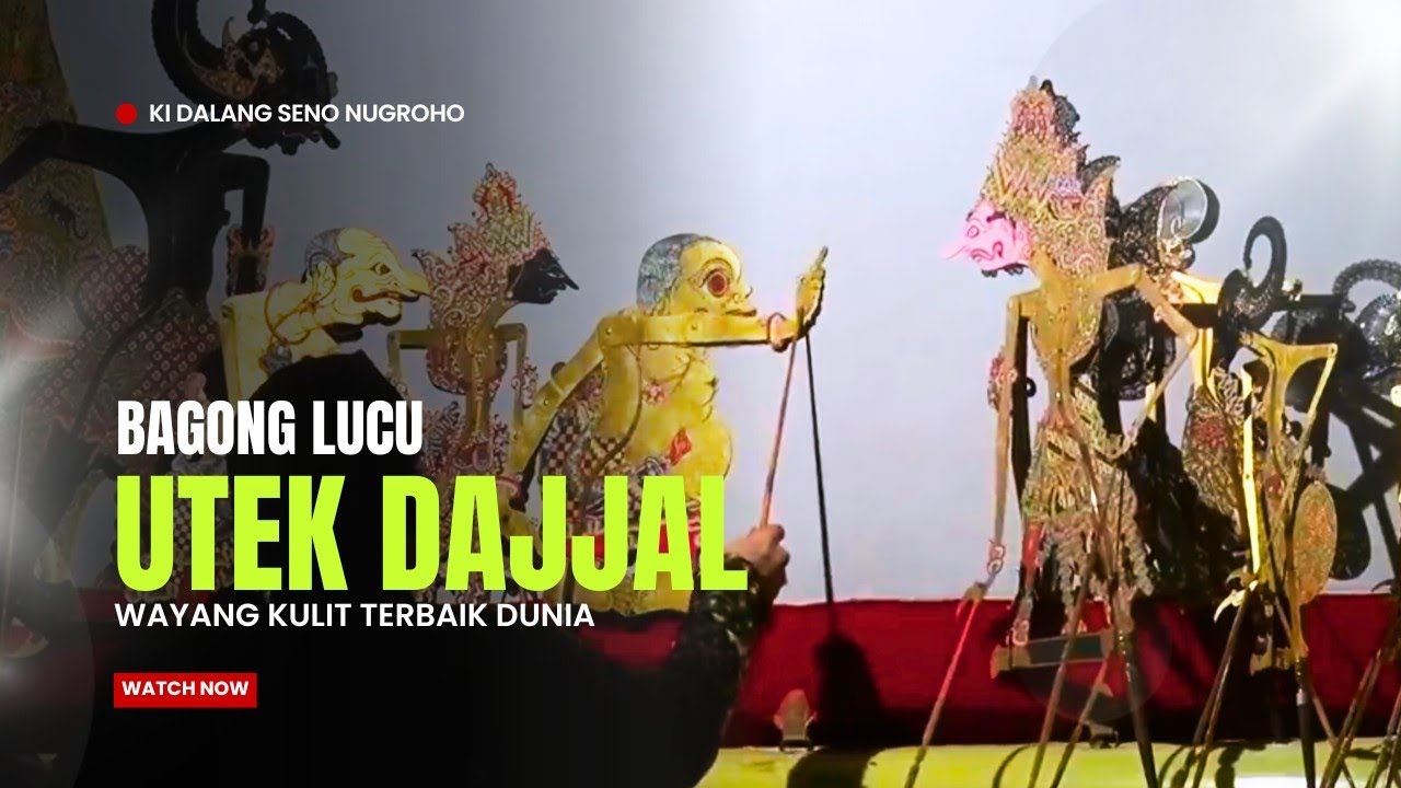 BAGONG LUCU 💫 WAYANG KULIT KI SENO NUGROHO - YouTube