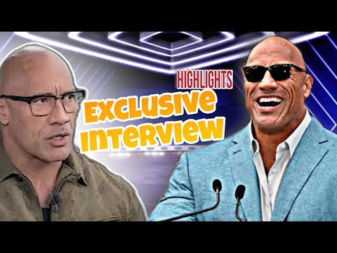 Exclusive Interview Highlights with The Rock||Rock Updates - YouTube