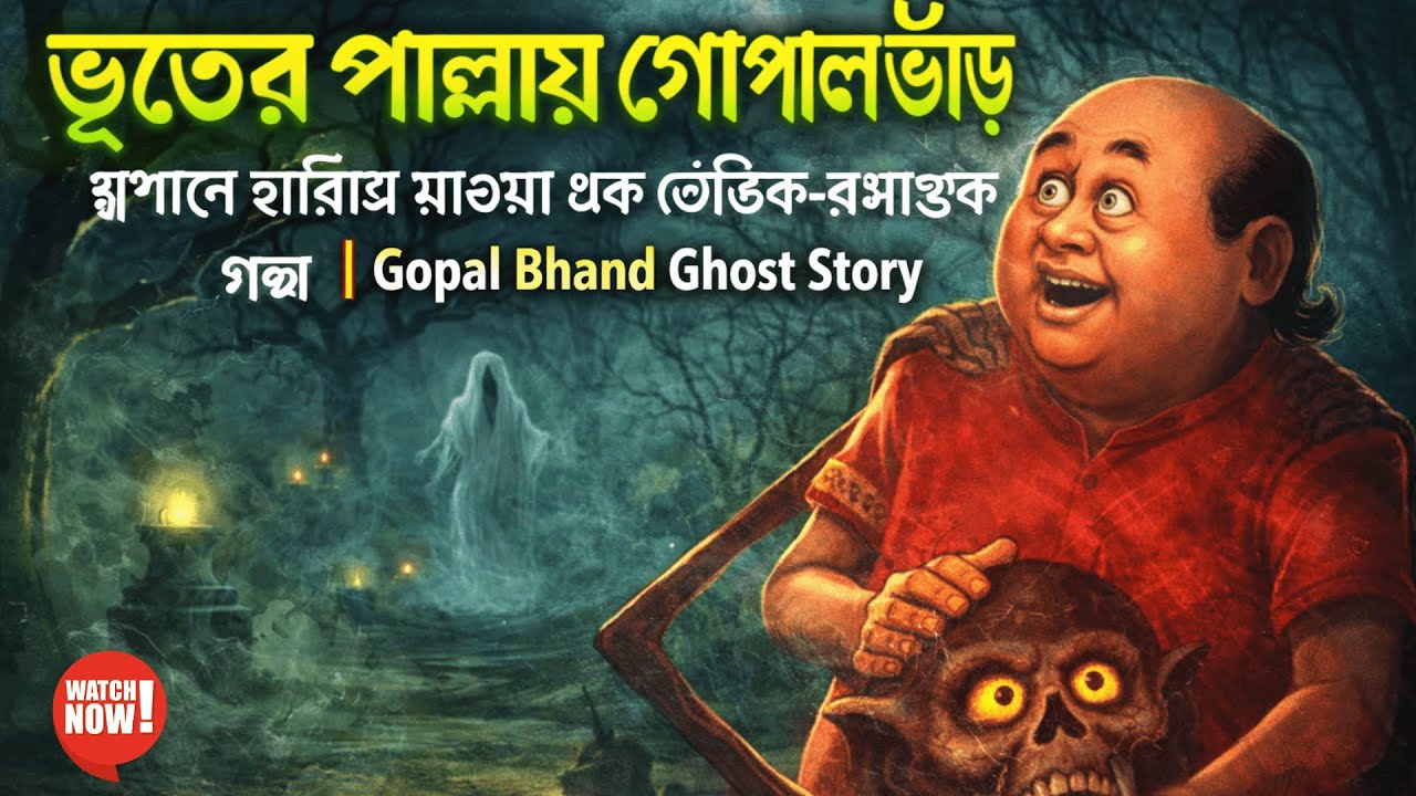 ভূতের পাল্লায় গোপাল ভাঁড় | শ্মশানে হারিয়ে যাওয়া এক ভৌতিক-রসাত্মক ...