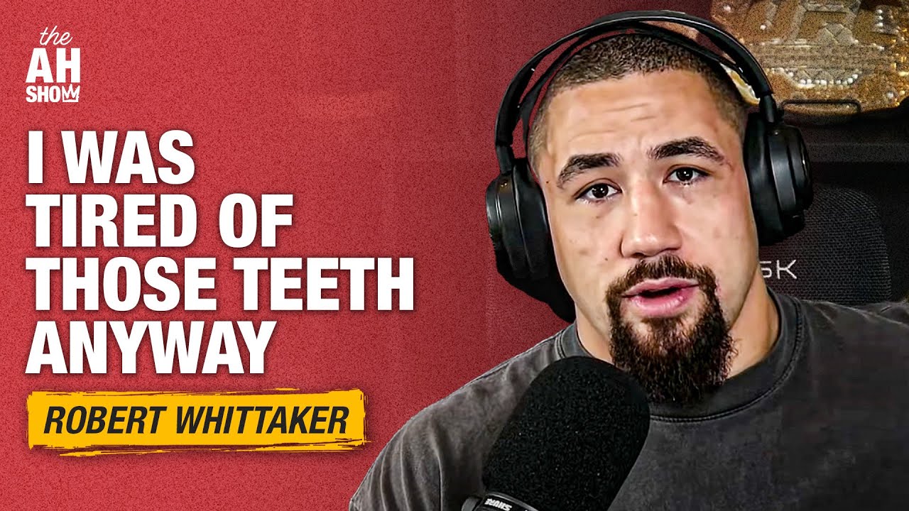 Robert Whittaker: It was ‘scummy’ for Daniel Cormier to show jaw injury ...