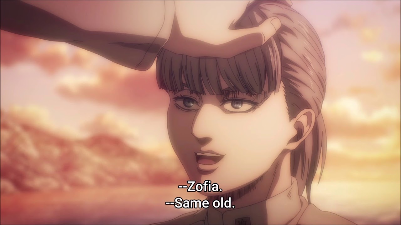 Zofia's all impressions in Attack on Titan Season 4 - YouTube
