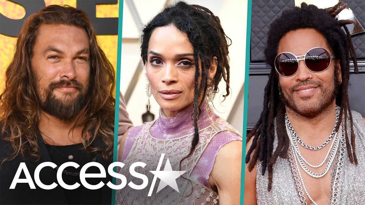 Jason Momoa Comments On Pic Of Lenny Kravitz Kissing Lisa Bonet’s Cheek ...