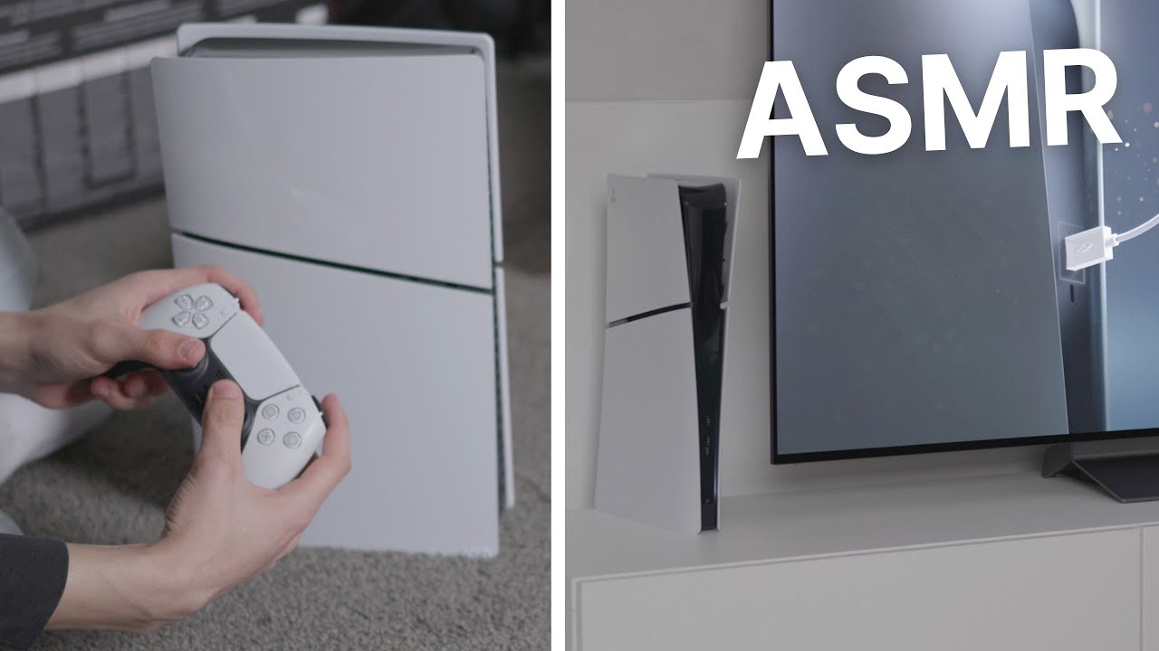 PS5 Slim Digital - ASMR UNBOXING - YouTube
