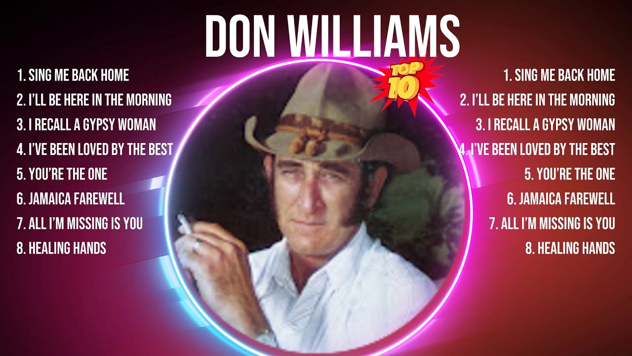 Don Williams 2024 MIX ~ Top 10 Best Songs ~ Greatest Hits ~ Full Album ...