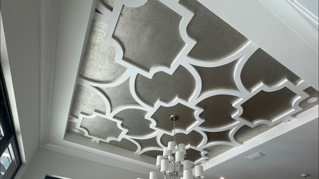 Another Way to Wallpaper a Geometric Shape Ceiling - Spencer Colgan ...