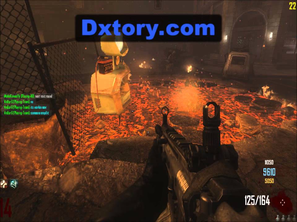 Call of Duty:Black ops 2 Zombies Town wave 5-19 Custom games - YouTube