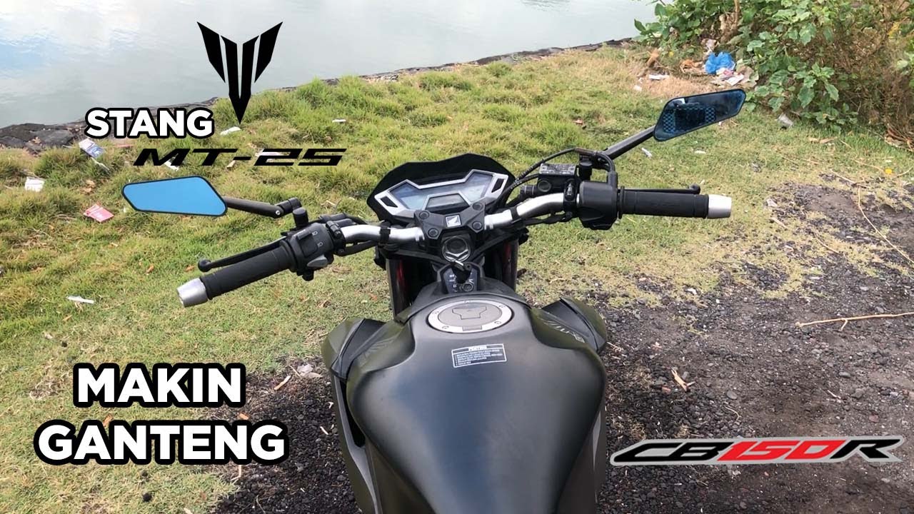 PLUS MINES STANG MT25 DI CB150R - YouTube
