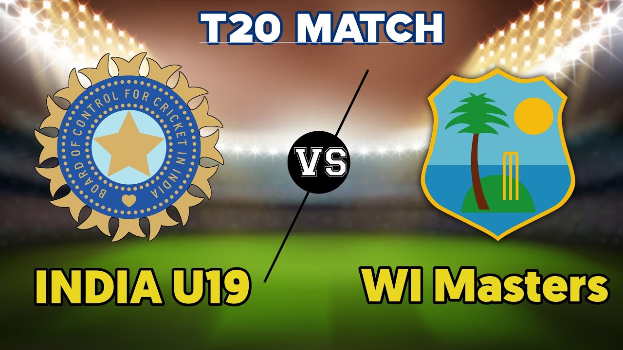 INDIA U19 vs WI Masters T20 Match | Real Cricket 20 - YouTube