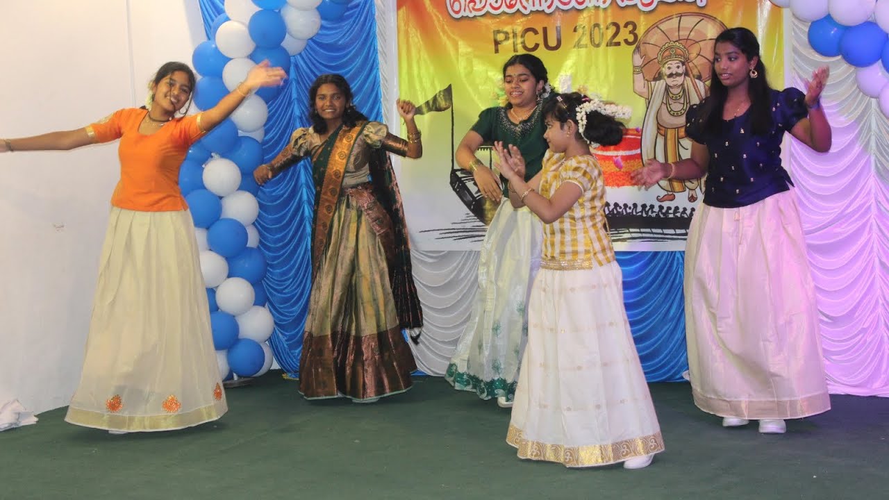 Onam dance - YouTube