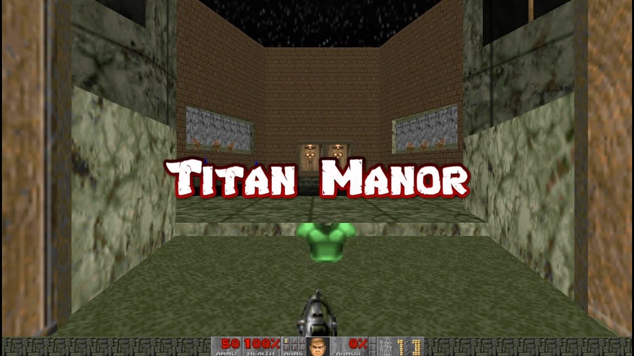 Doom 2: Master Levels - Titan Manor (Level 7) - YouTube