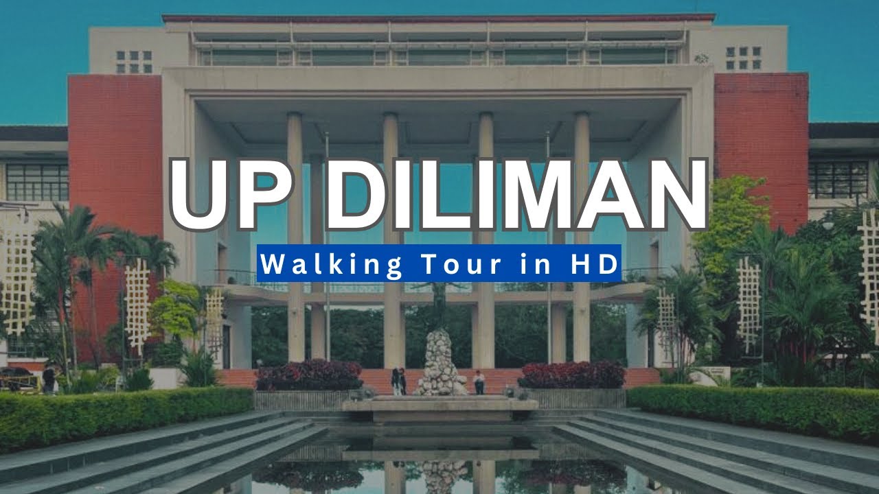 UP DILIMAN | Walking Tour in HD | July 2023 | Philippines - YouTube