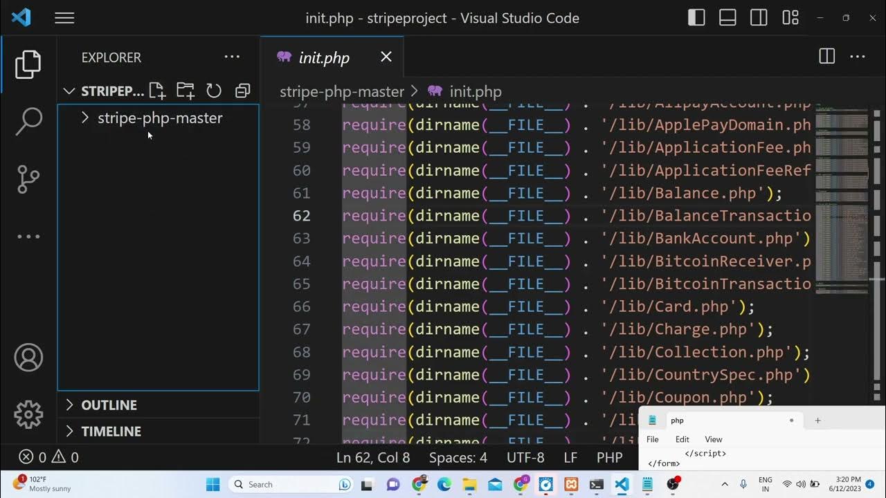 PHP 7 Script to Integrate Stripe Payment Gateway Using Stripe Charges API in Browser - YouTube