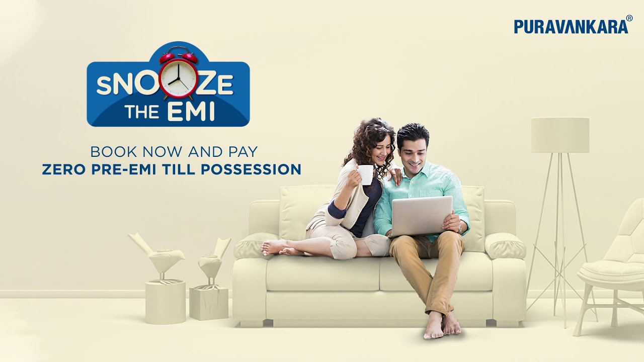 Snooze the EMI | Zero Pre-EMI till Possession | Homes Starting Rs.65 ...