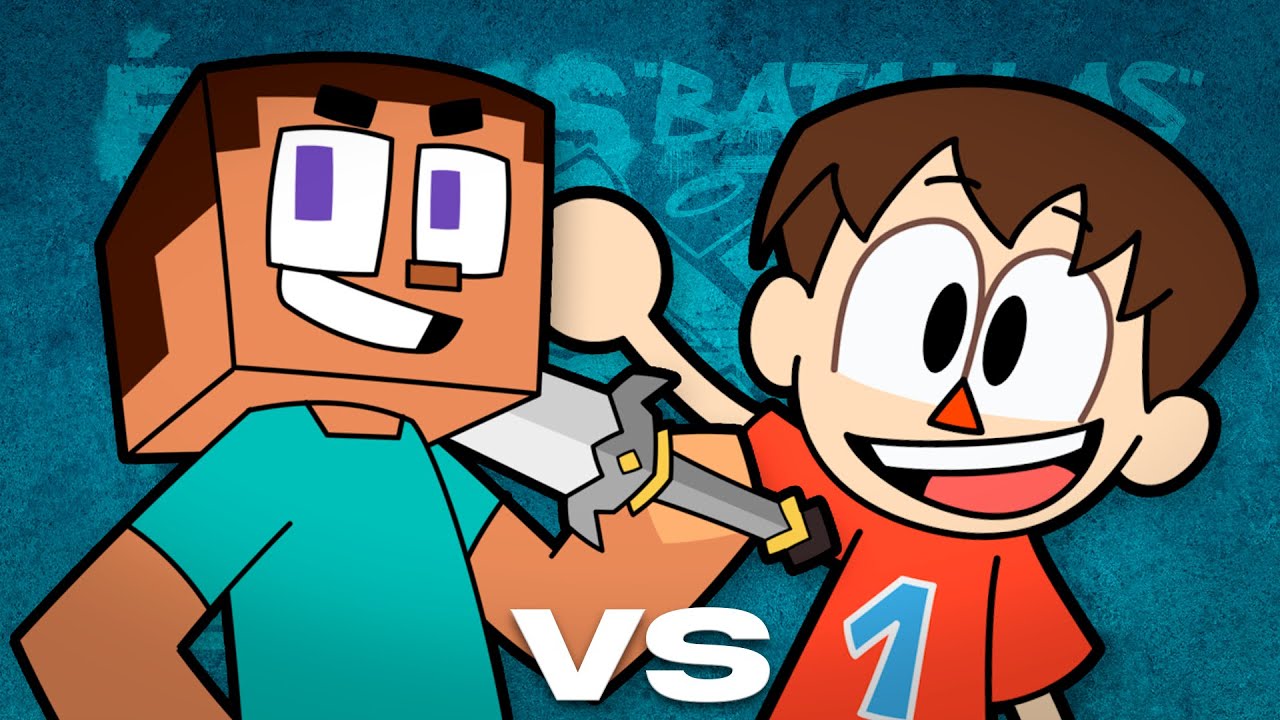 Steve vs Aldeano. Épicas Batallas de Rap del Frikismo S3 | Keyblade ...