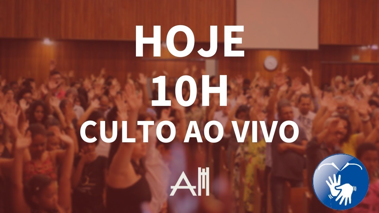 CULTO AO VIVO 21/04/2024 ÀS 10H - YouTube