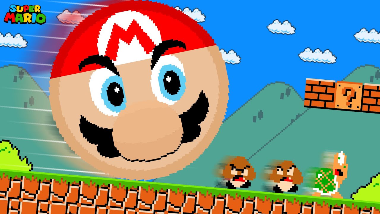 What if Mario can become the Biggest Ball? - YouTube