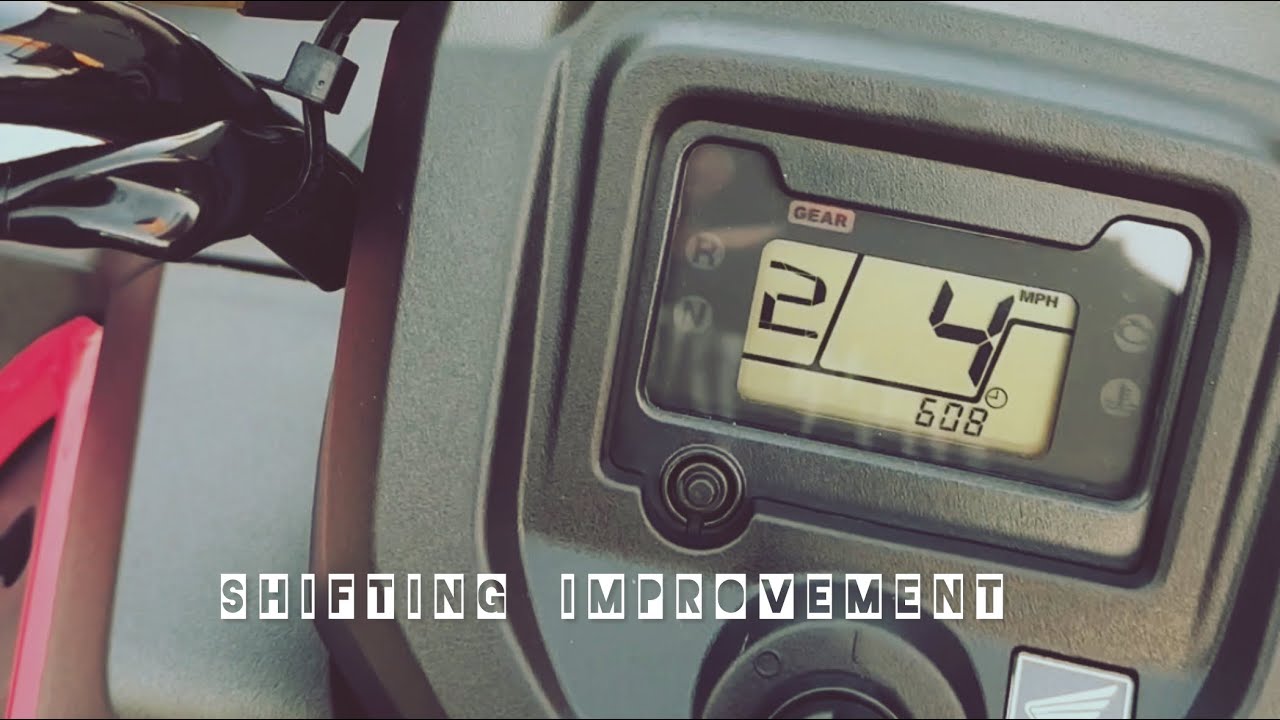 2025 Honda Rancher 420 Shifter Part 3 - YouTube