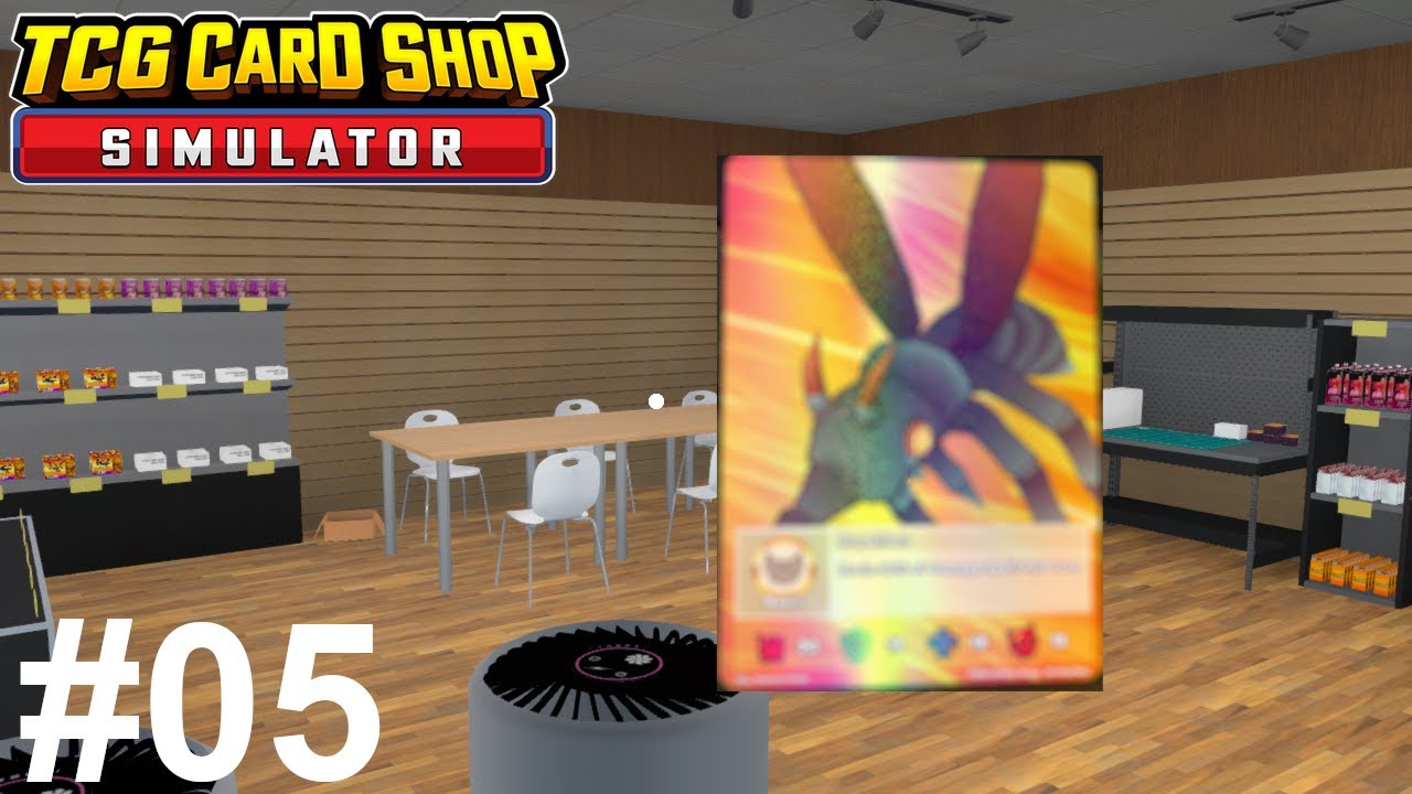 Opening My First Valuable Card - TCG Card Shop Simulator - Episode 05 ...