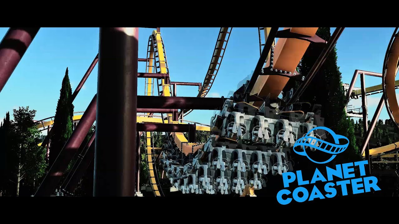 Planet Coaster Cinematic | B&M Flying Coaster Concept - YouTube