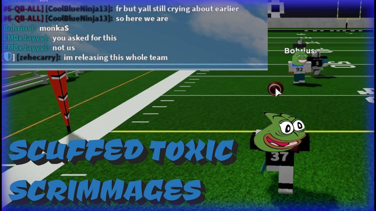 MOST SCUFFED FOOTBALL FUSION SCRIMMAGE EVER! (Montage) - YouTube