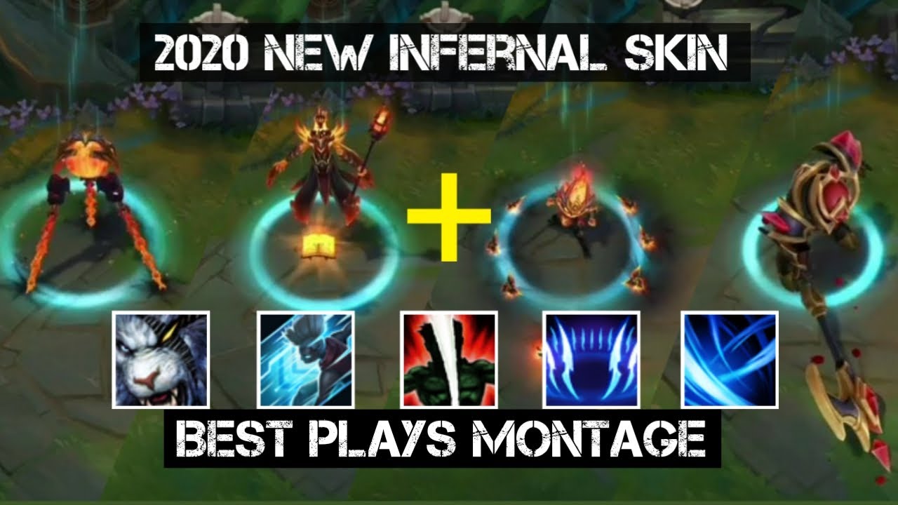 Lol New 2020 Infernal Skin + Best Plays Montage # 03 | League Of ...