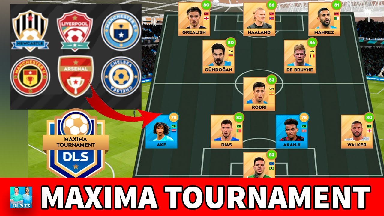 Dls 23 Maxima Tournament Best Team | Dls 23 New Event Best Team | New ...
