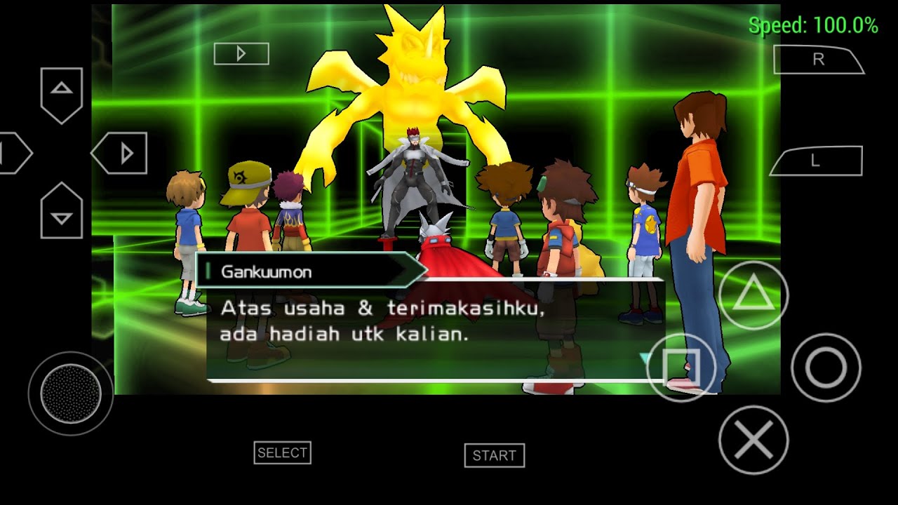 Walkthrough Digimon Adventure psp Tamat patch indonesia game psp - YouTube