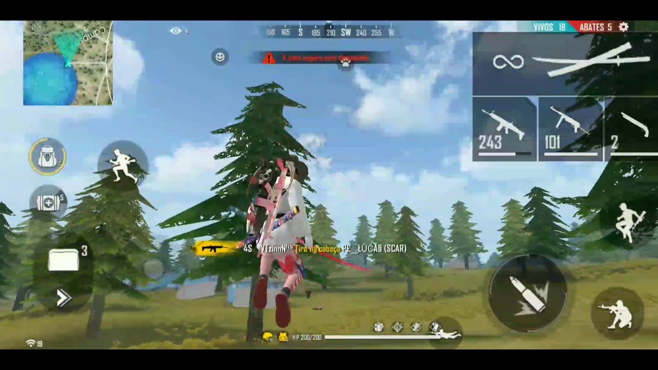 Melhor jogador de FF !? MOBILE - YouTube