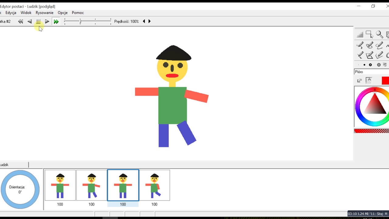 Logomocja cw17 Tworzymy własną animację w Edytorze postaci - YouTube