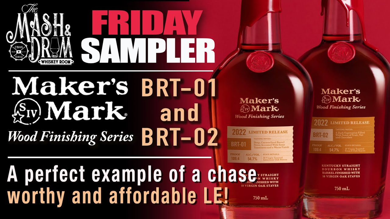 Maker's Mark BRT-01 & BRT-02 Wood Finishing Series Reviews! - YouTube