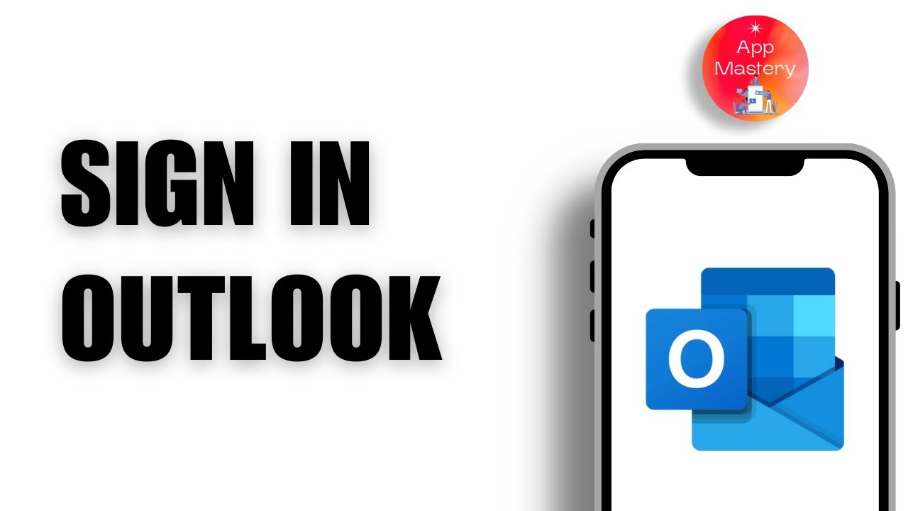 How to Signin Outlook Account in iPhone - YouTube