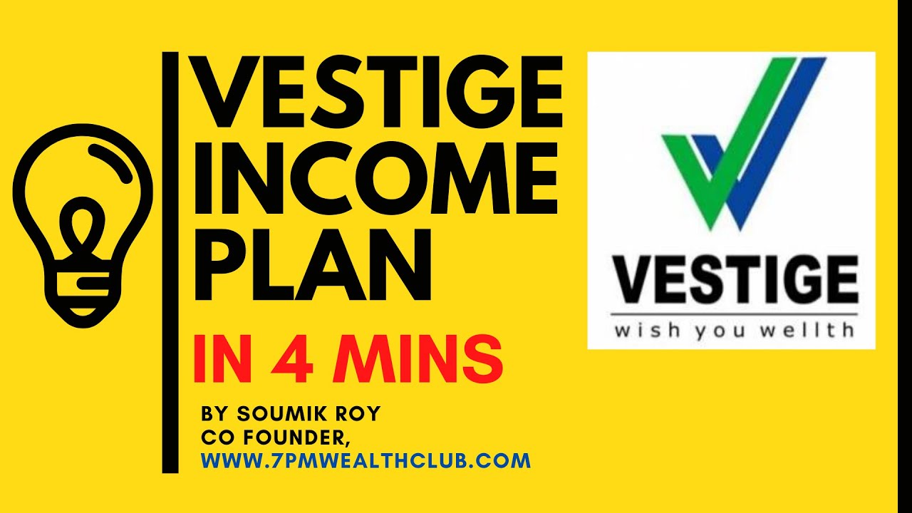 Vestige Income Plan in 4 Mins. Simple, Short & Easy to understand ...