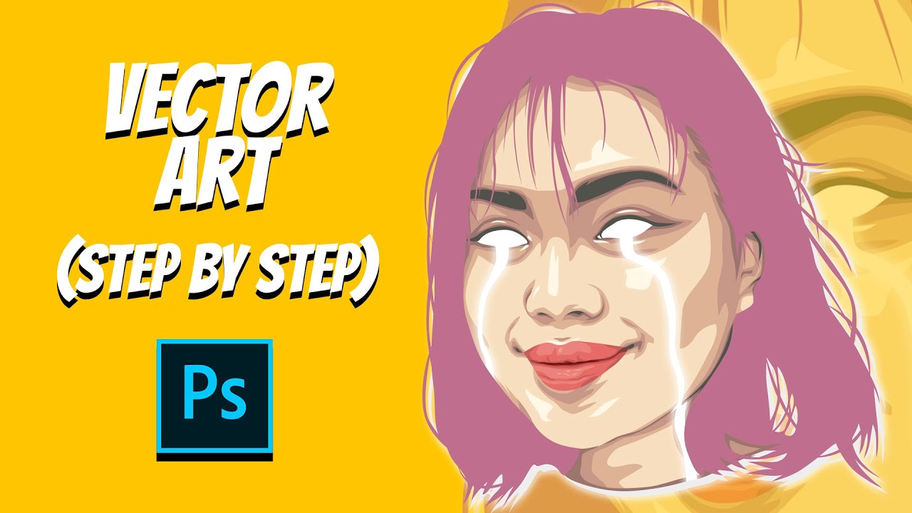 Vector Art (step by step) / Photoshop - YouTube
