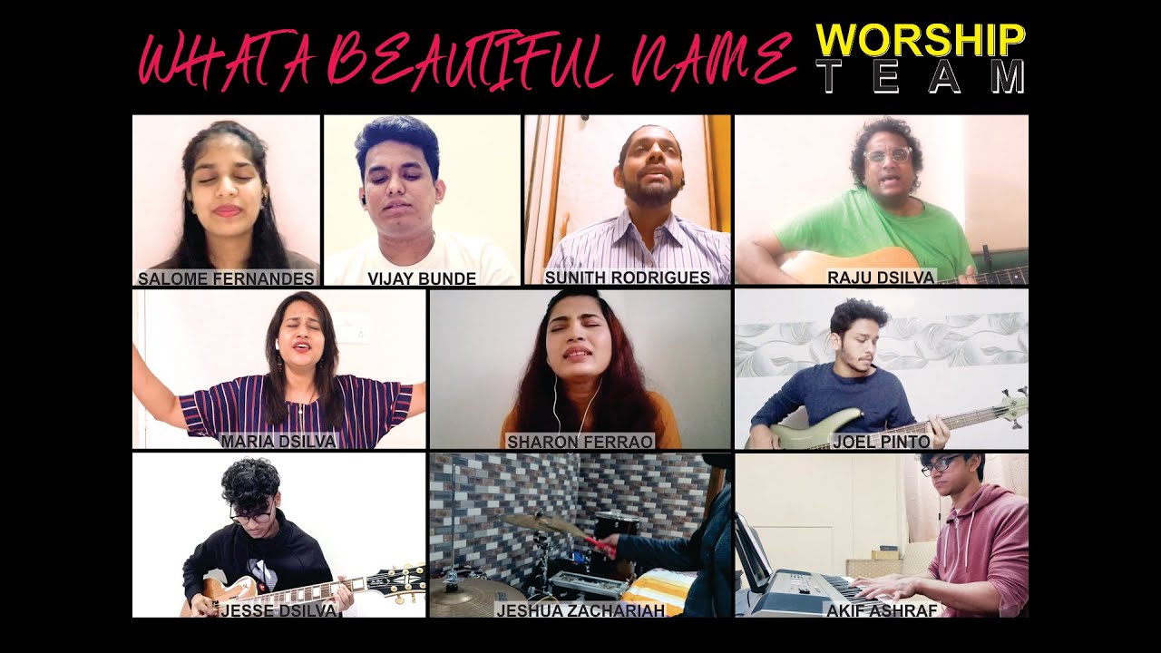 Worship Team | What A Beautiful Name | Hillsong Worship - YouTube Music
