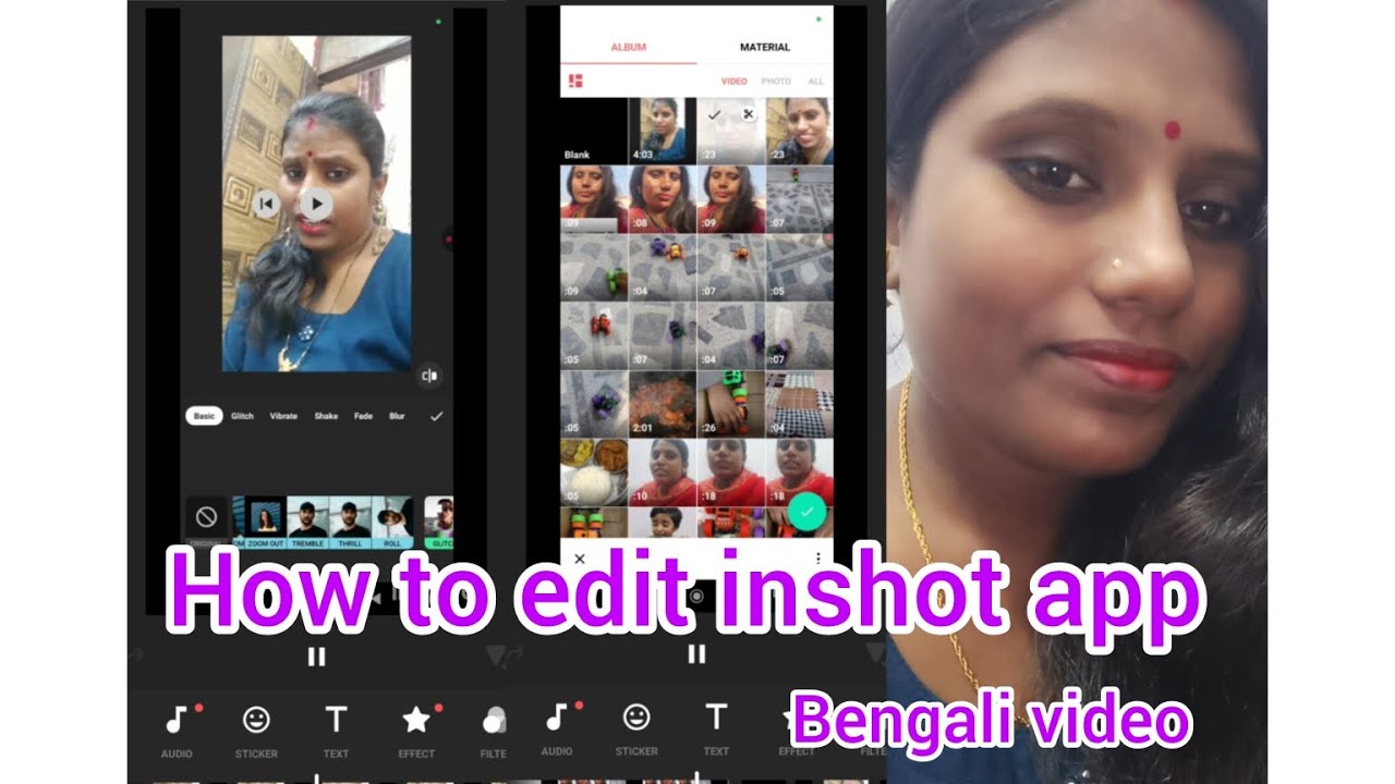 inshot এ কি করে video edit করে? How to edit in inshot app?#inshot # ...