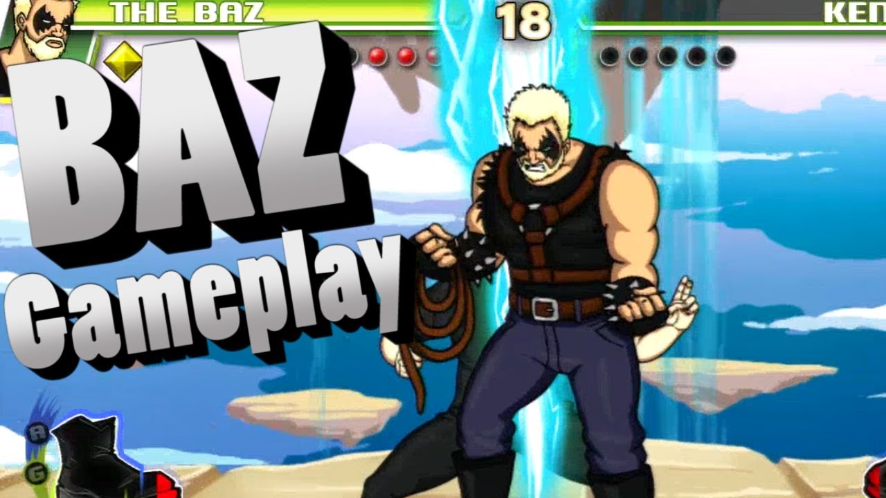 Divekick - The Baz Gameplay Montage - YouTube