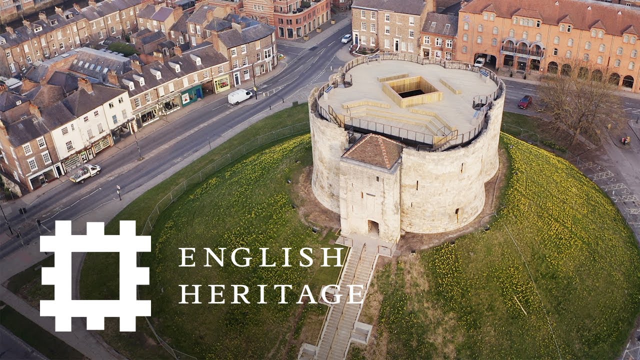 Postcard from Clifford's Tower, York | England Drone Footage - YouTube