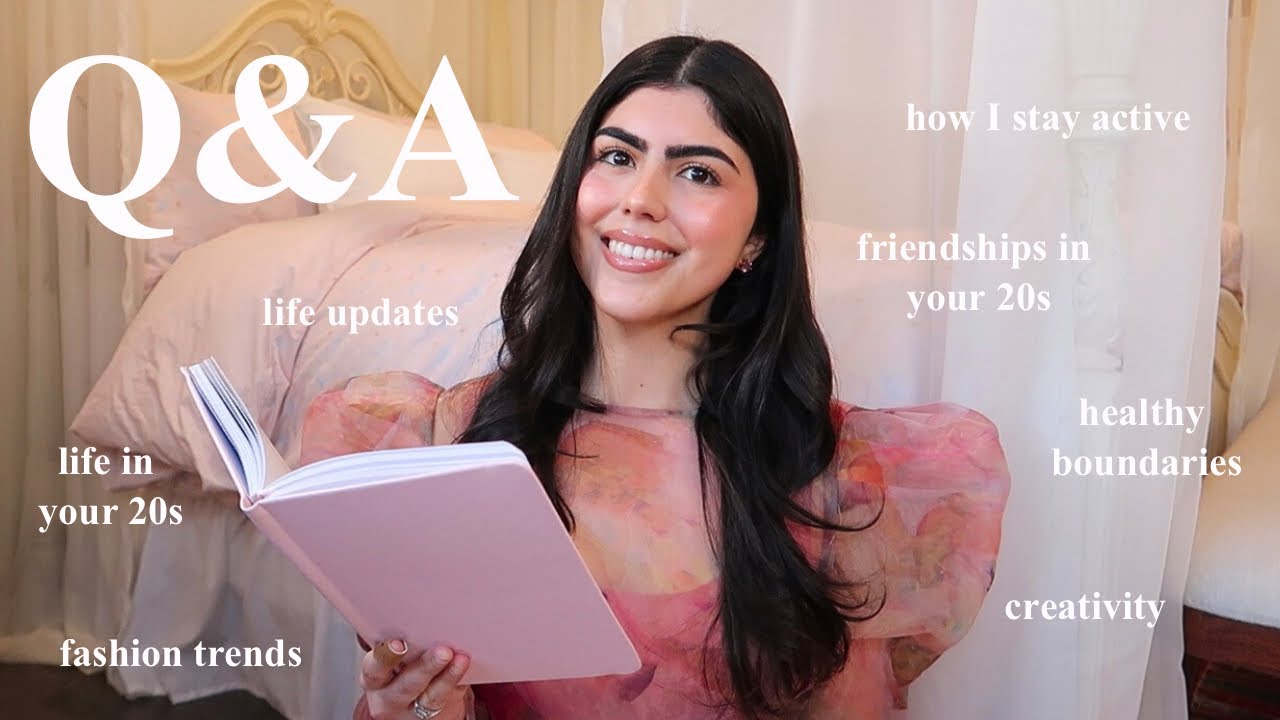 Q&A | Healthy Work Life Balance, Staying Active/Fit & Current Favorite Trends 💌 | Gabriella ...