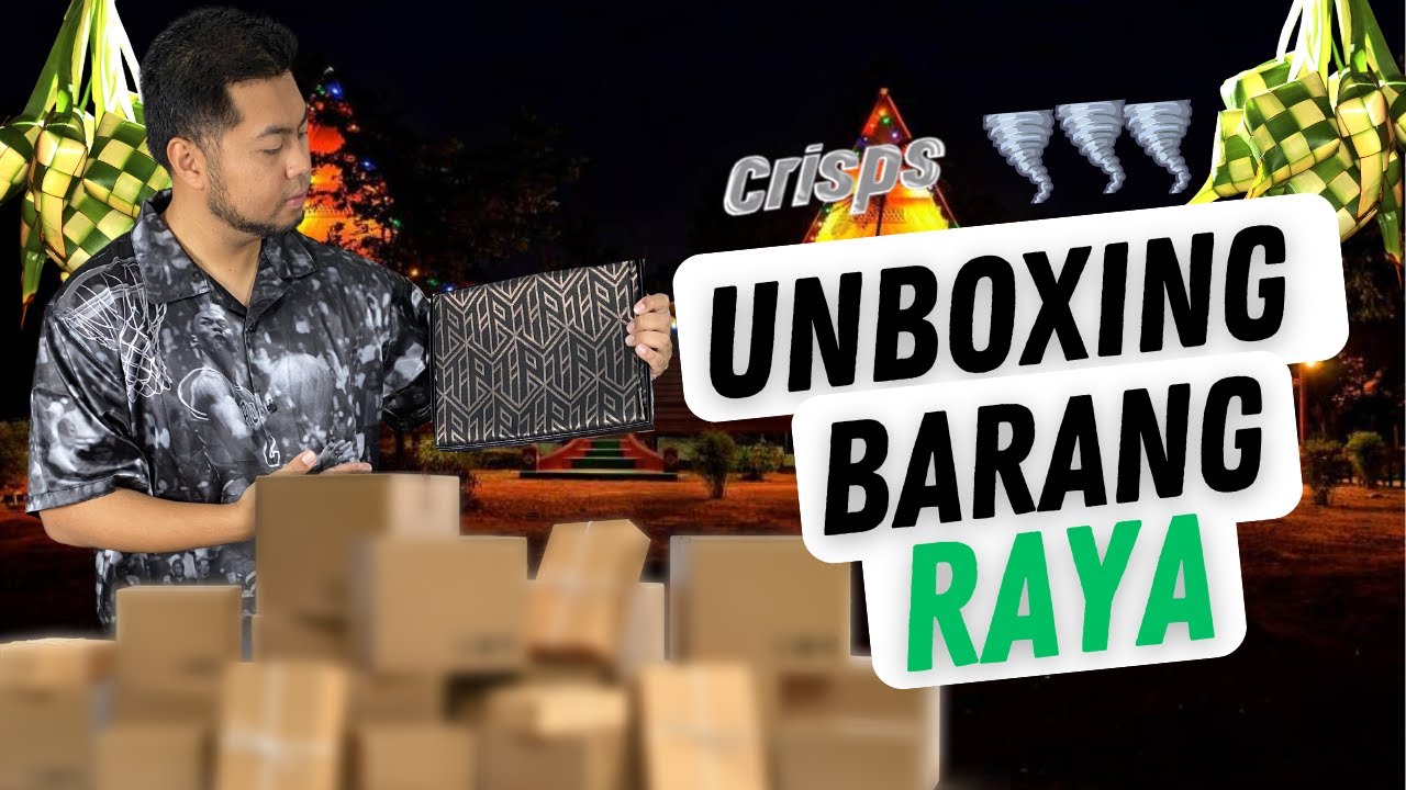 Unboxing Barang Hari Raya peminat Streetwear. Raya Shopping Haul 2023 ...