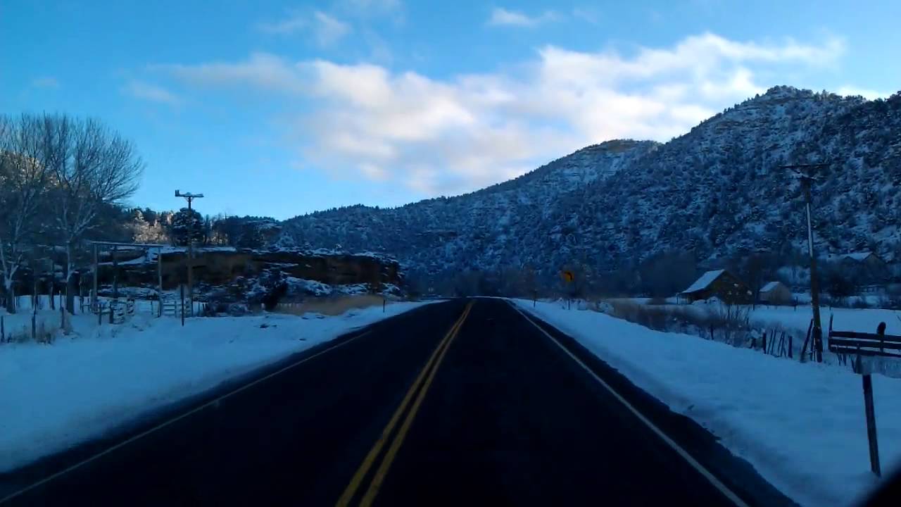US Highway 89 North near Glendale, Utah - YouTube