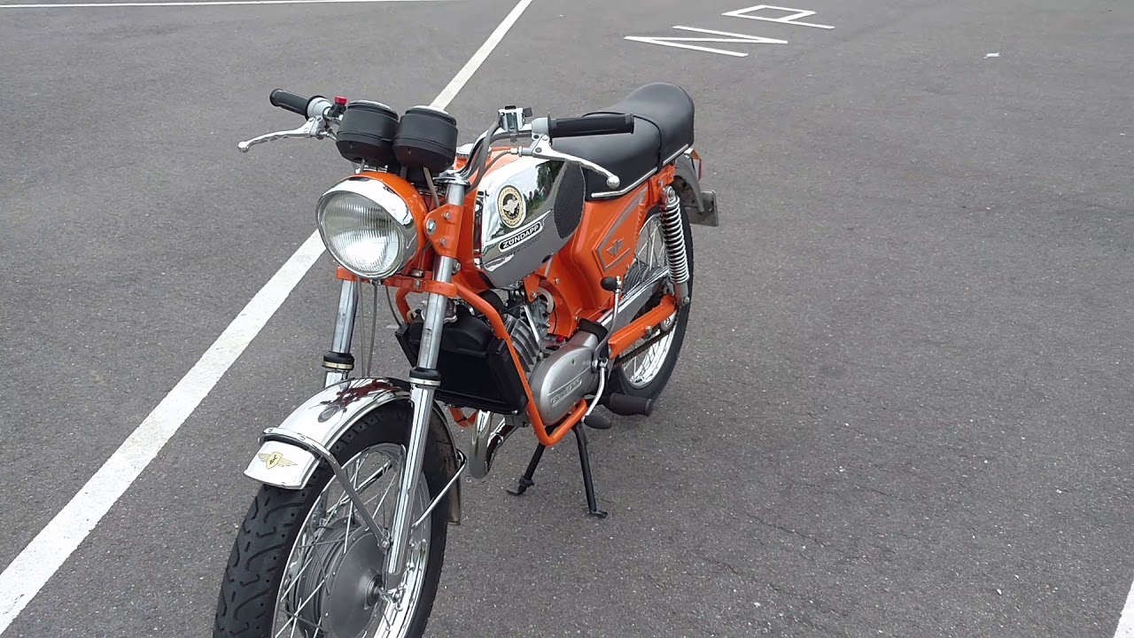 Zundapp 1973 517 Watercooled 'Orange' - YouTube
