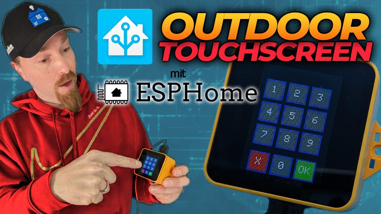 Home Assistant jetzt auch draußen steuern mit M5 Stack Tough und ESPHome - YouTube