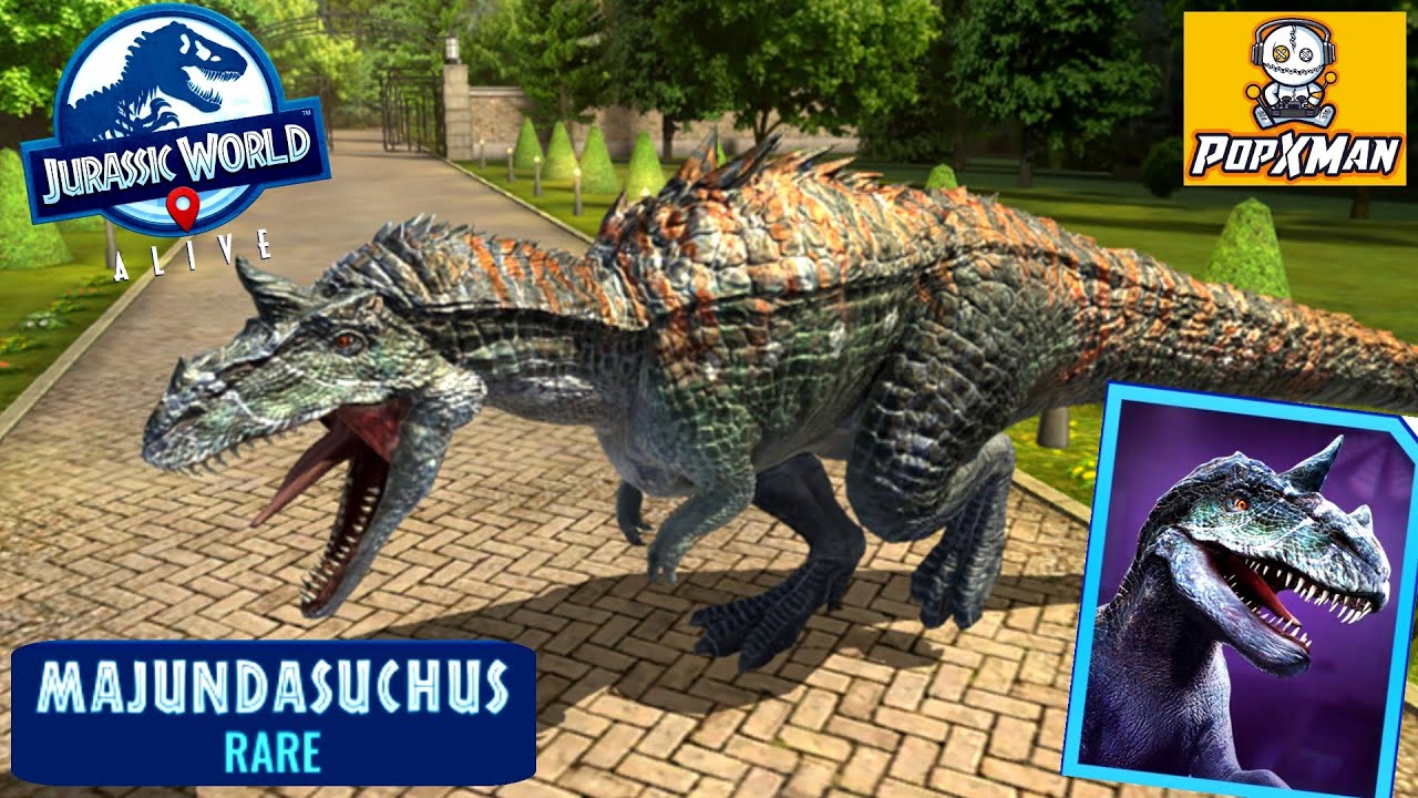 Jurassic world alive #60 เริ่มมาก็โหดเลย ไฮบริดสายโหด MAJUNDASUCHUS ...