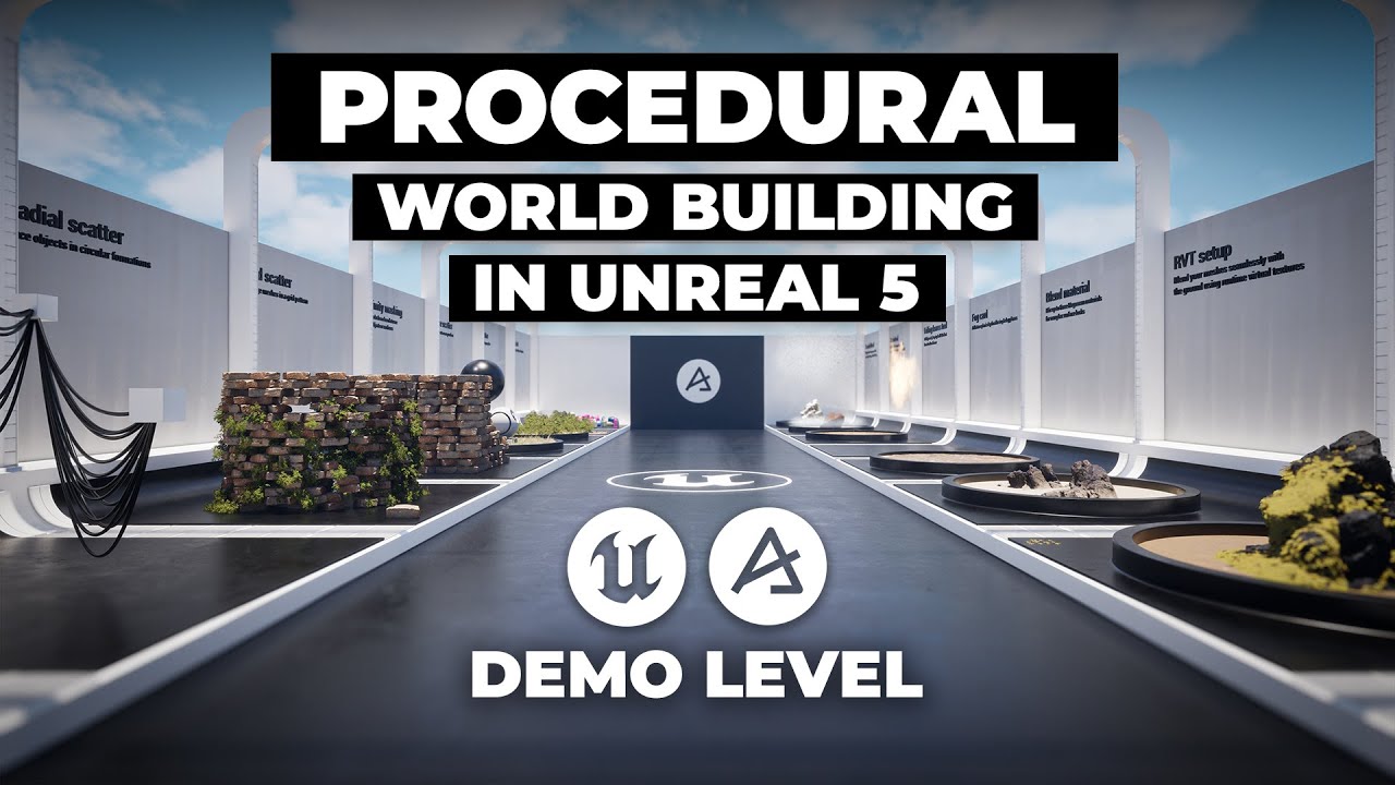 UE5 WORLD BUILDING FOR BEGINNERS – FULL DASH DEMO LEVEL - YouTube