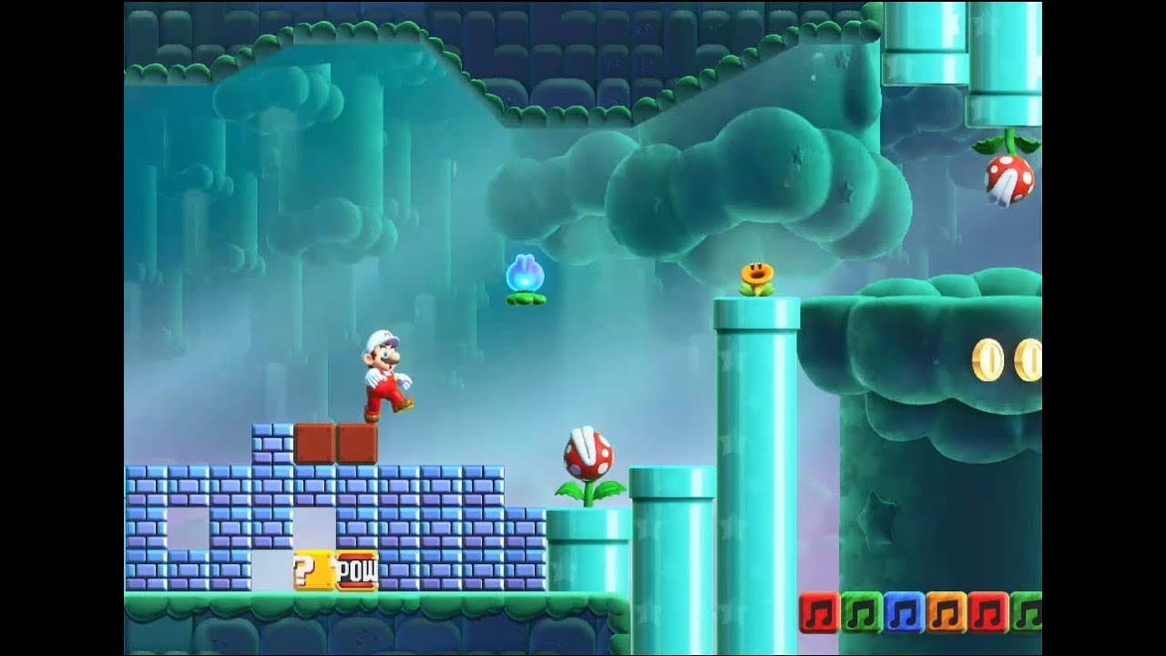 Super Mario Bros Wonder - Angry Spikes and Sinkin` Pipes -100 % ...