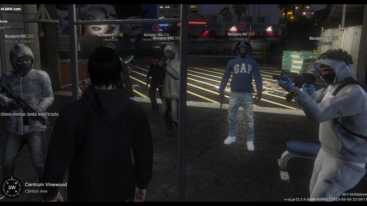 Vibe RP - Trzy organizacje polują na utarg z cornera [GTA V] - YouTube