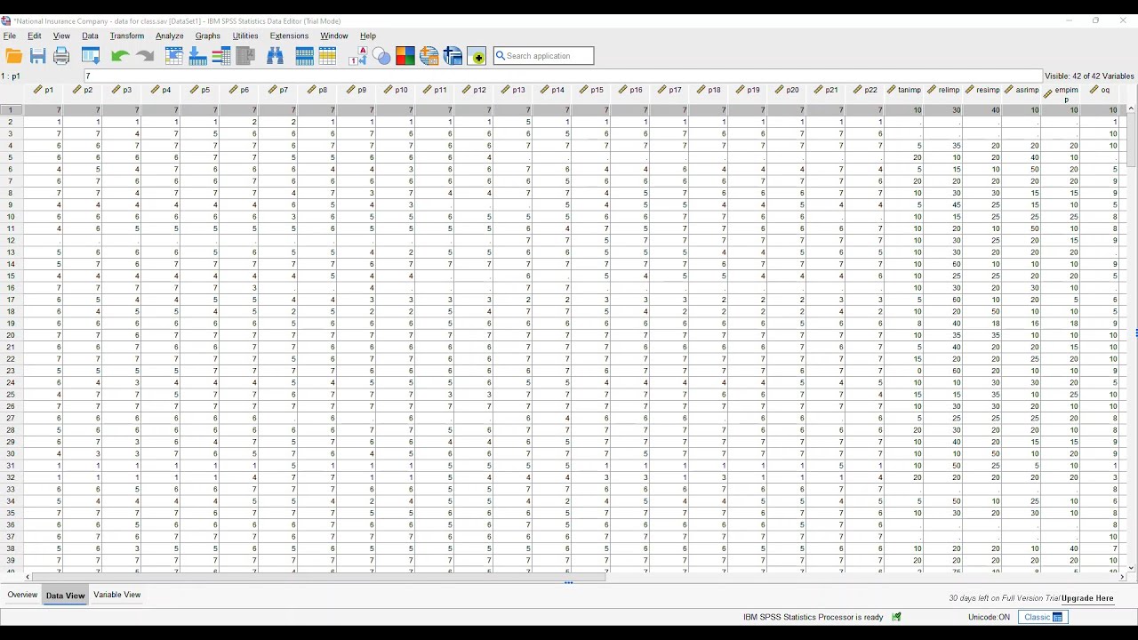 SPSS tutorial 3 - Crosstabulations - YouTube