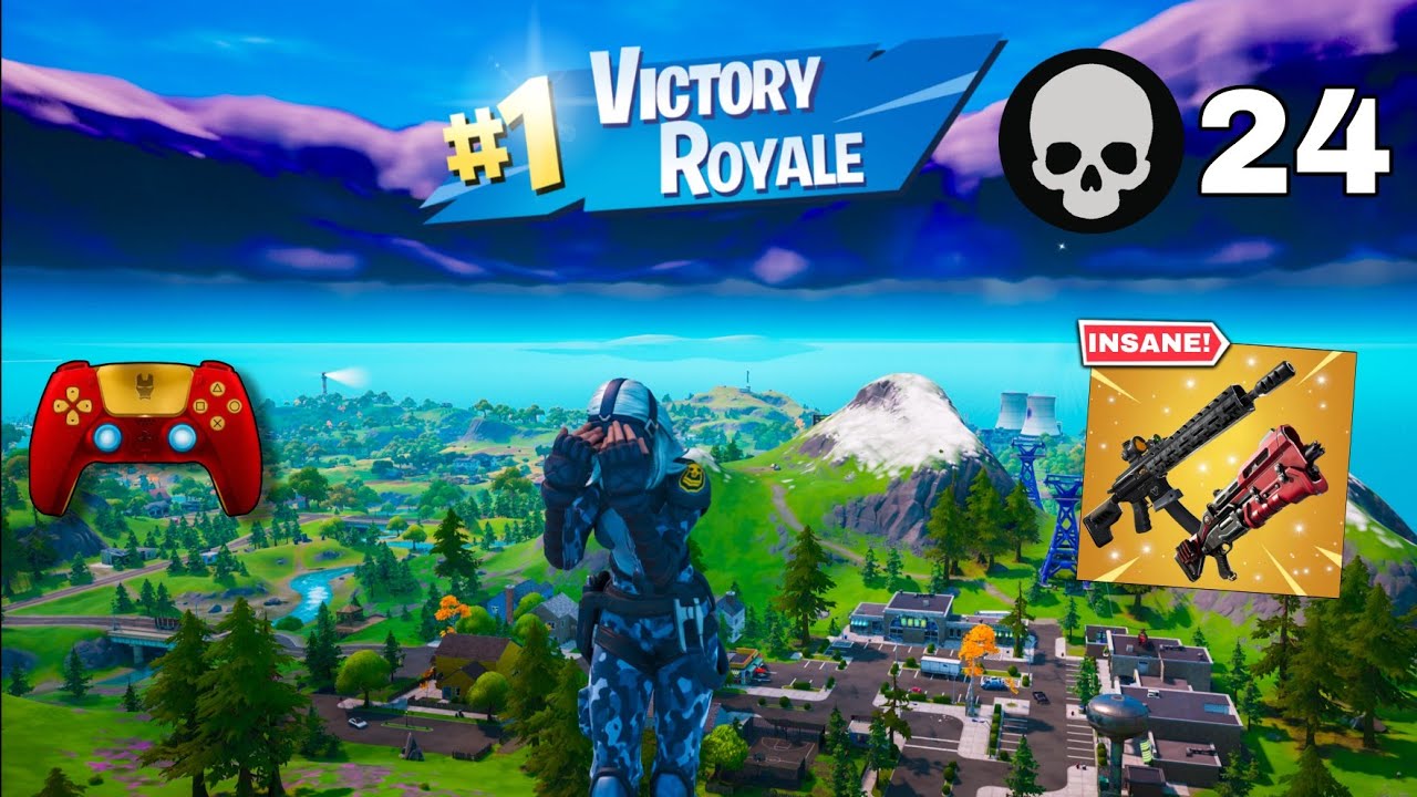 24 Elimination Solo Win Fortnite Gameplay (Season 2 Remix PS5 ...