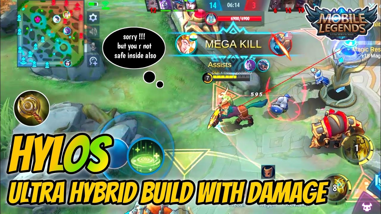 Hylos Ultra Hybrid Build And Gameplay / Hylos Best Tank With Damage ...